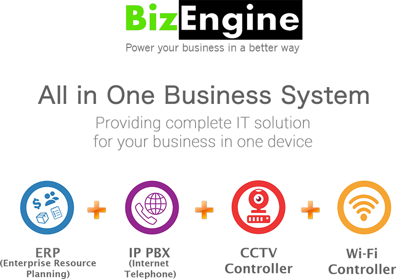 BizEngine - Complete Business software and hardware solution
